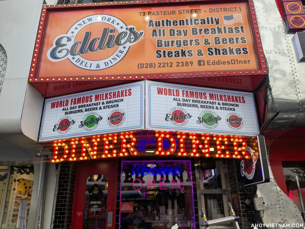 Eddie's New York Diner Review: Best Western Food in HCMC